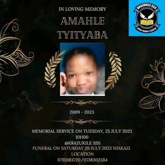 Ixhiphothi lendoda endala, lidlwengule ze labulala umtwana(14) omncinci ...