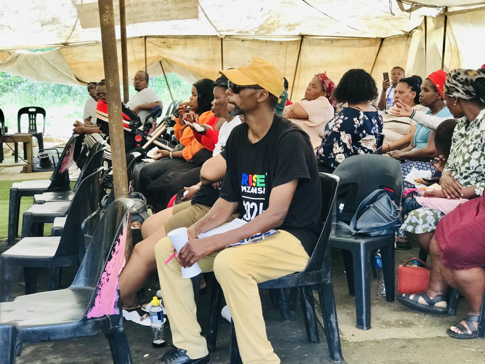 Umbutho omtsha iRise Mzansi ubuseDuncan Village izolo. | EC Indaba